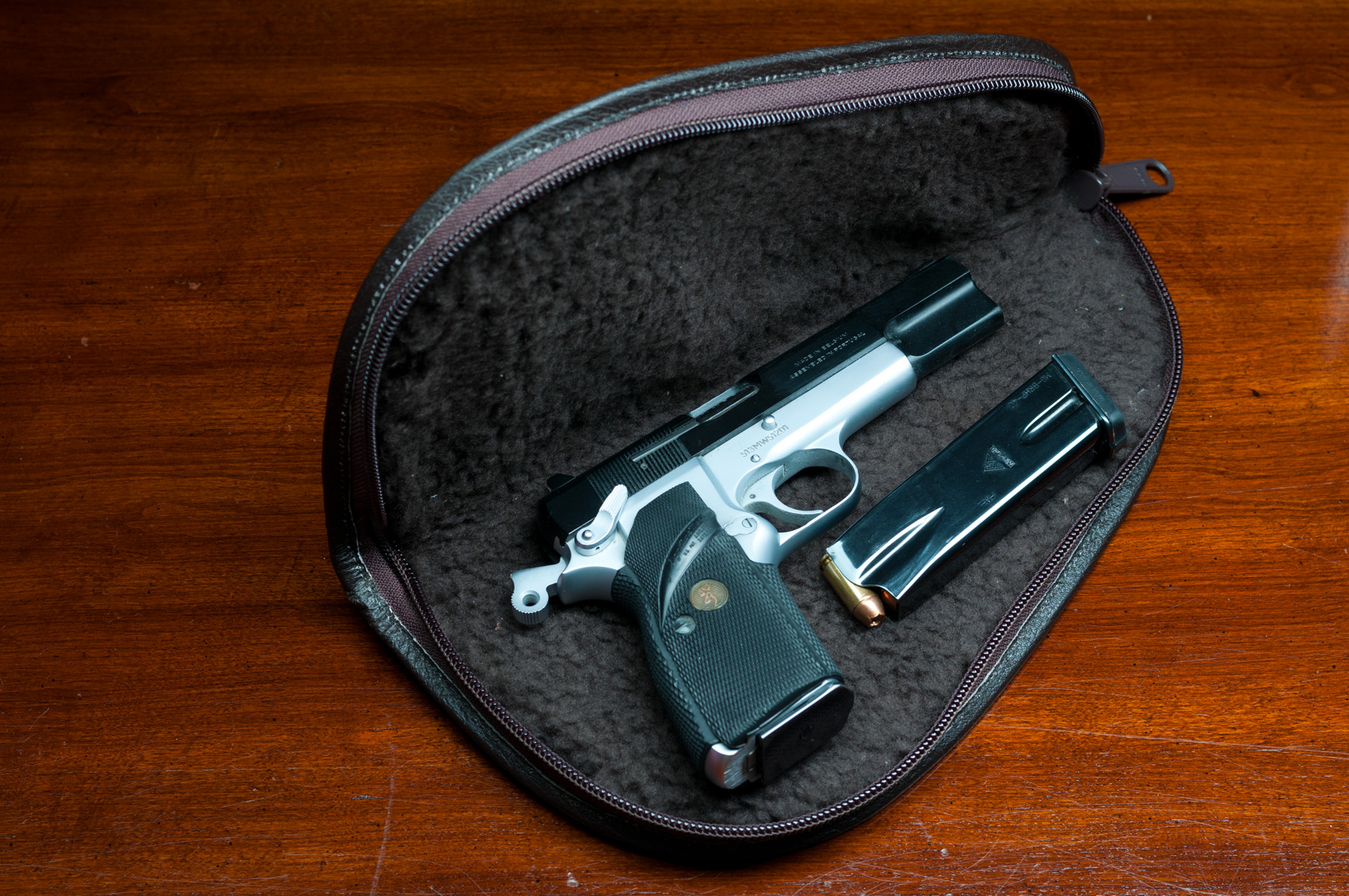 Hand-made Alligator Skin Gun Case